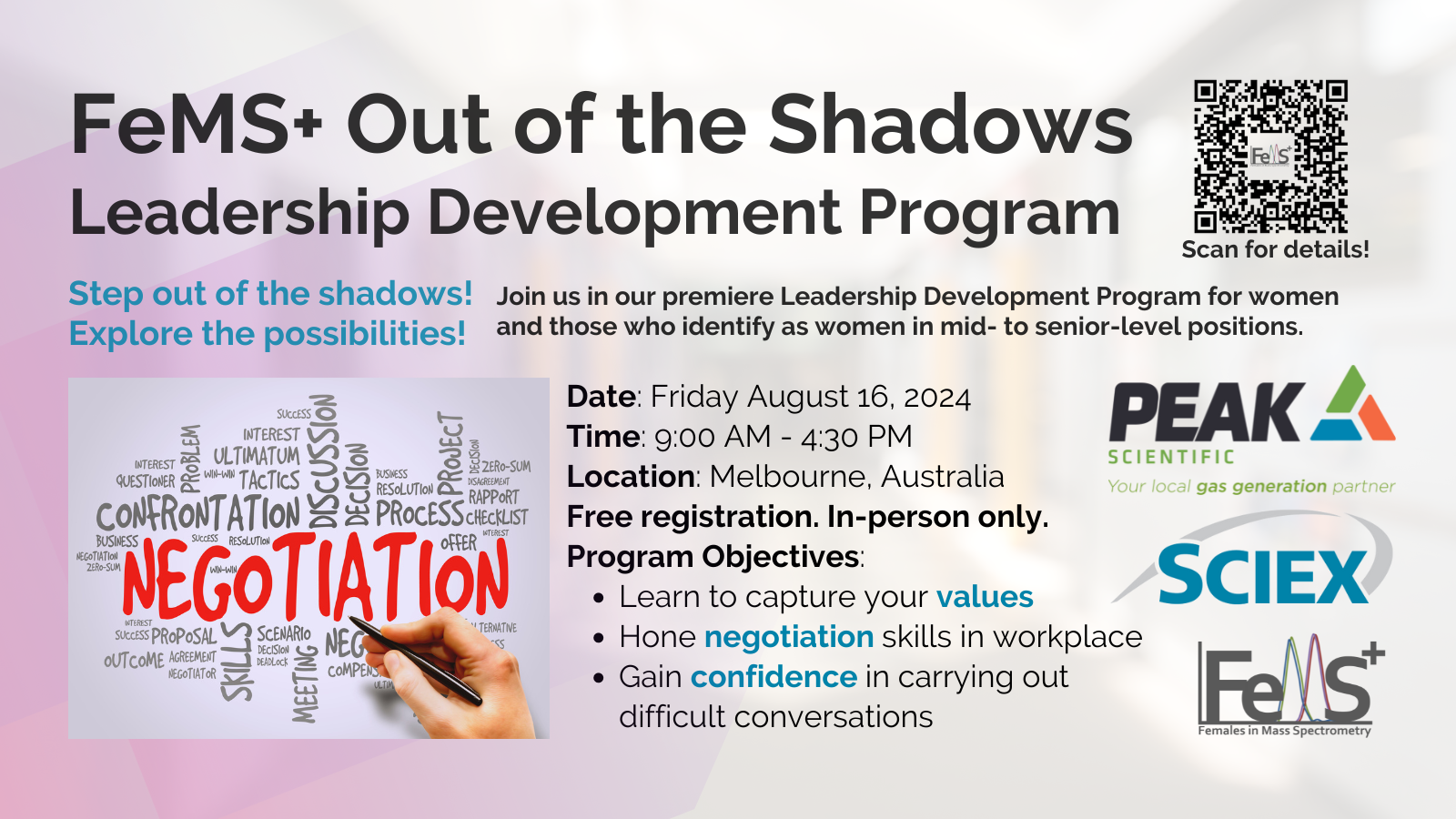 “Out of the Shadows” Leadership Development Program – Females in Mass ...