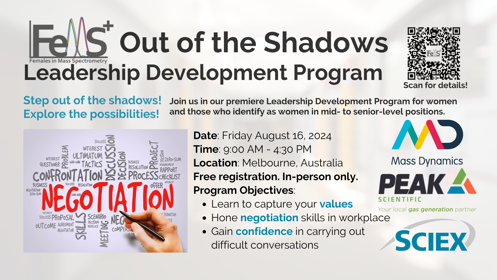 “Out of the Shadows” Leadership Development Program – Females in Mass ...